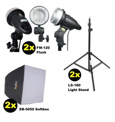 Sets Professionnels avec des flashs de studio à des prix intéressants ...